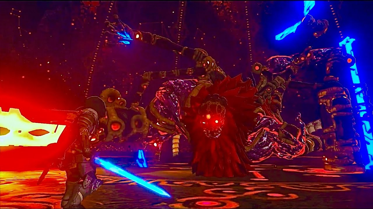 The Legend of Zelda Breath of The Wild - Final Boss Calamity Ganon ...