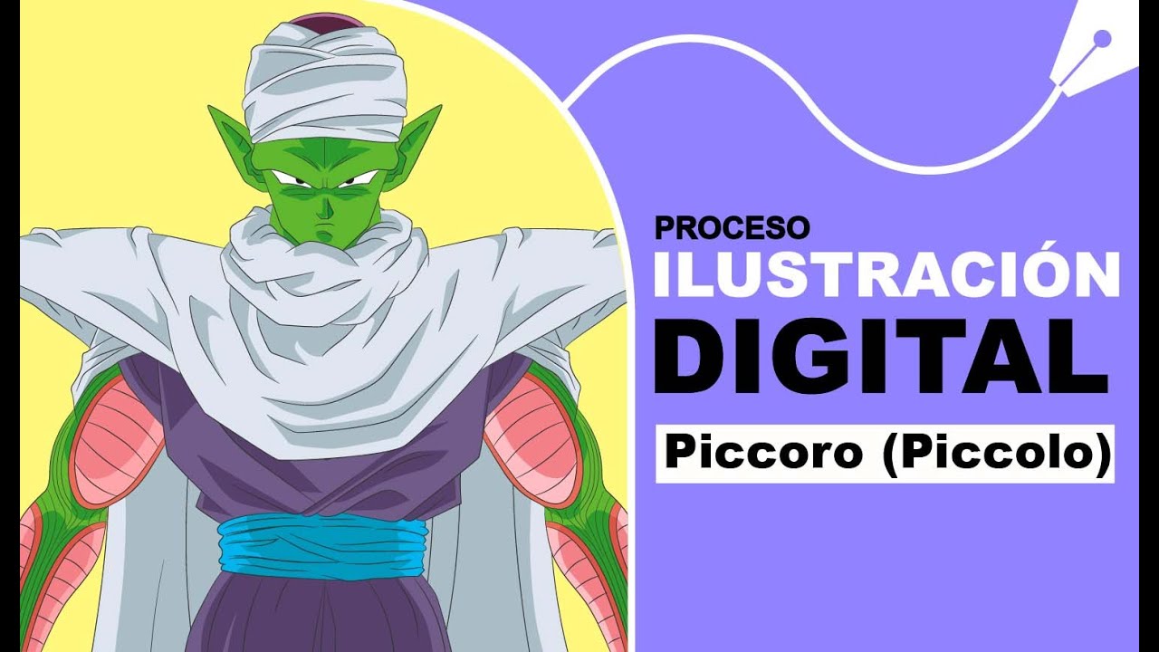 Cómo dibujar al señor Picoro (Piccolo) (PASO A PASO) - ¡ES MUY FÁCIL ...