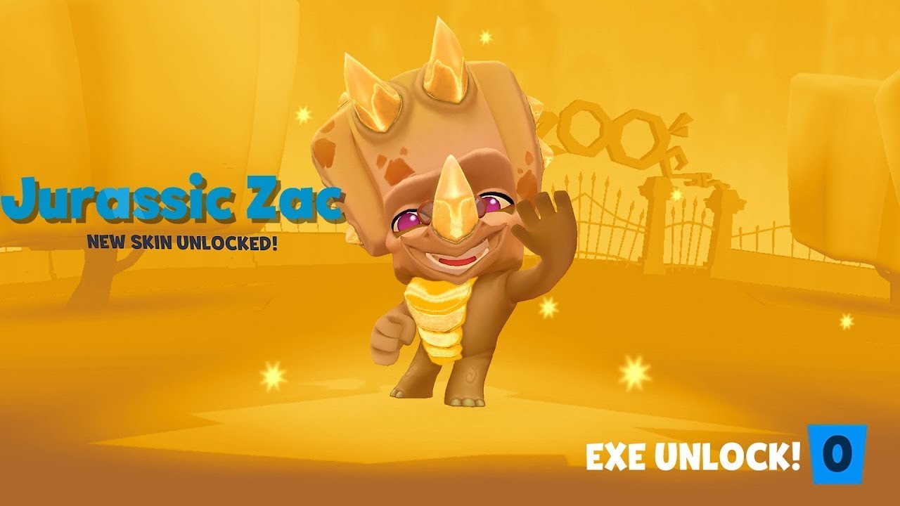 END OF SEASON REWARDS/NEW JURASSIC ZAC SKIN ZOOBA!!!! - YouTube