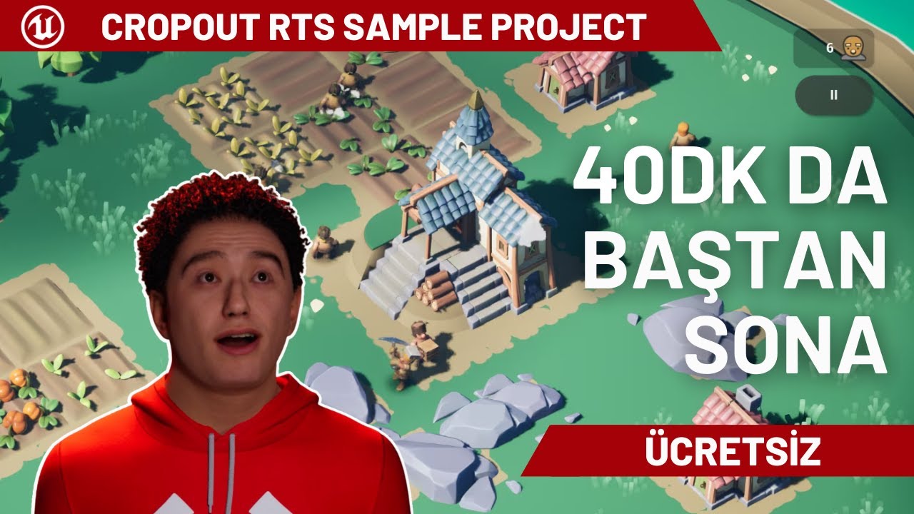 BEDAVA YENİ RTS OYUN PROJESI CROPOUT | UNREAL ENGINE 5 - YouTube