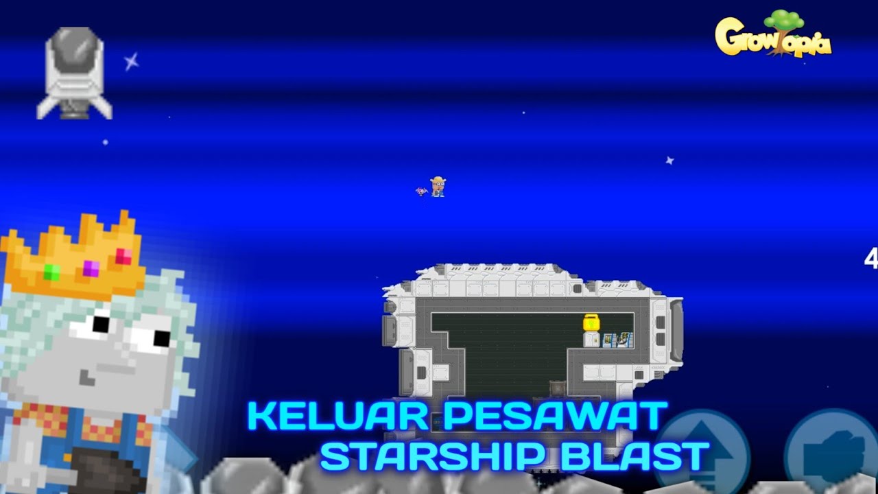 Teleport keluar pesawat star ship - Growtopia indonesia - YouTube