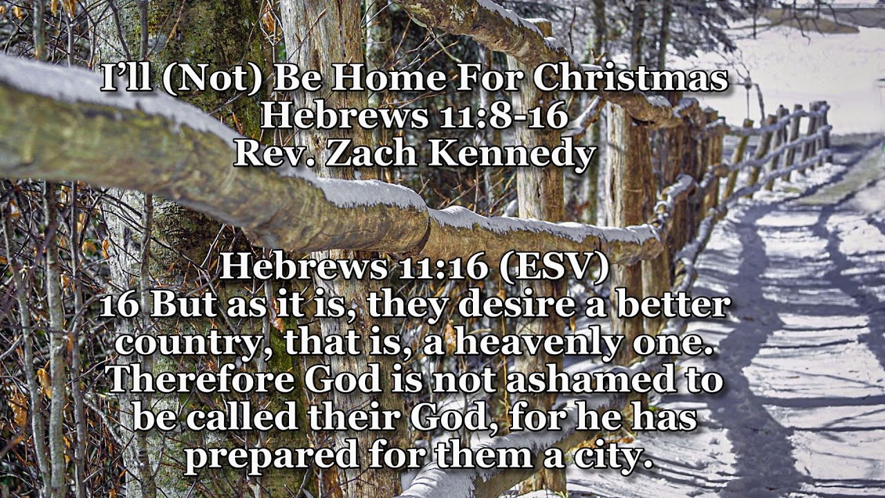 I’ll (Not) Be Home For Christmas - YouTube