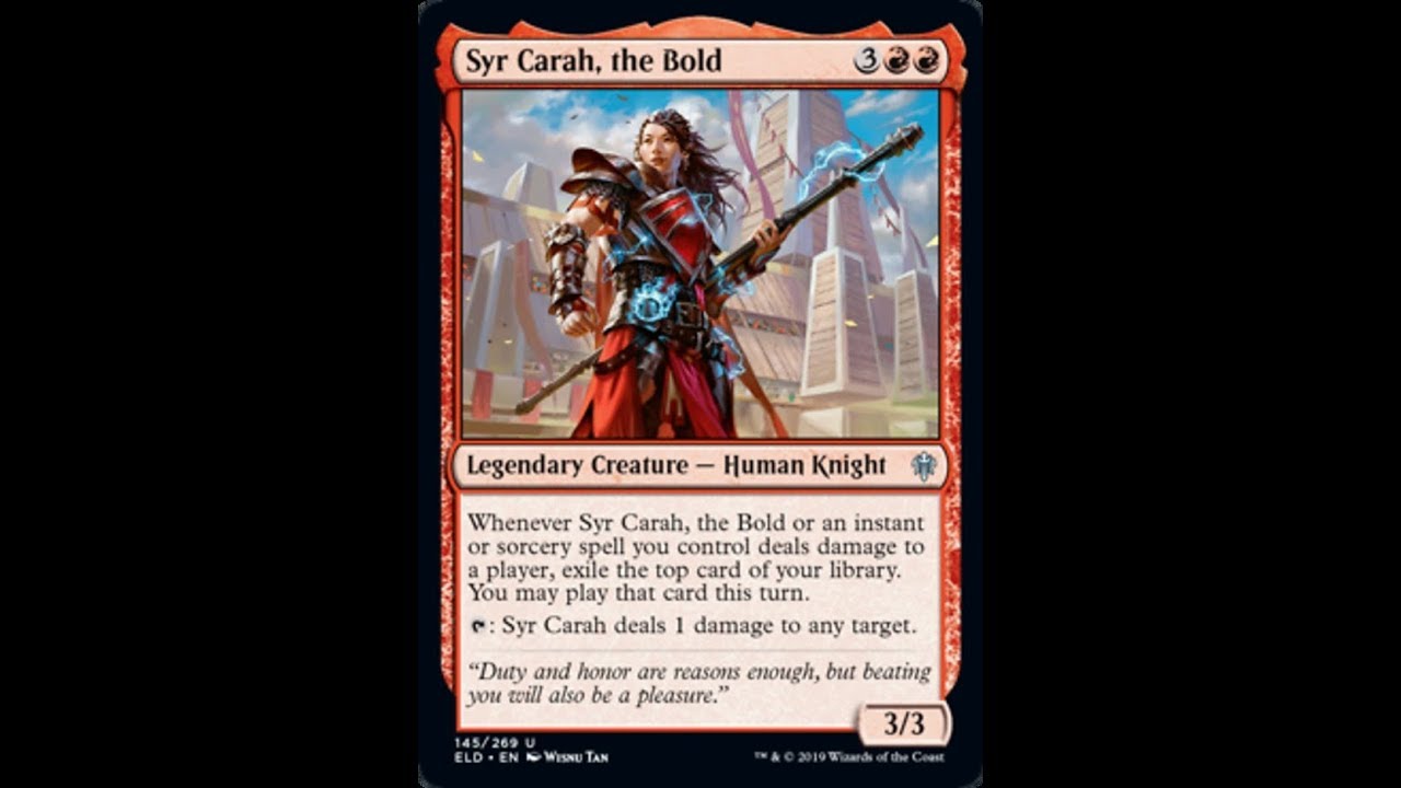 Deck #488 Syr Carah, the Bold - YouTube