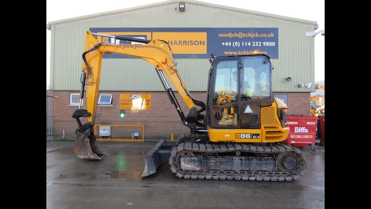 FOR SALE: 2014 JCB 86C-1 - YouTube