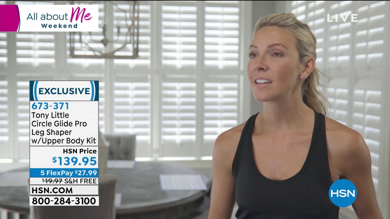 Tony Little Circle Glide Pro Leg Shaper with Upper Body ... - YouTube