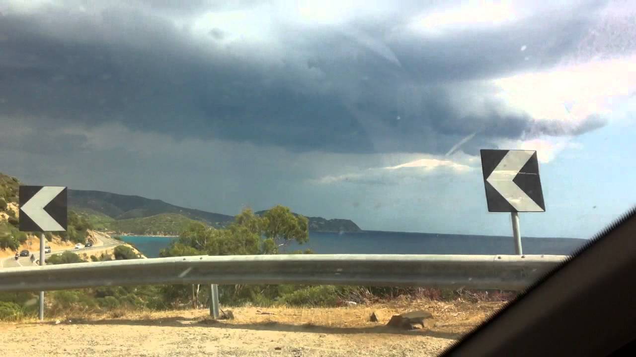 Scorcio panoramica Villasimius e costa sud orientale della Sardegna ...
