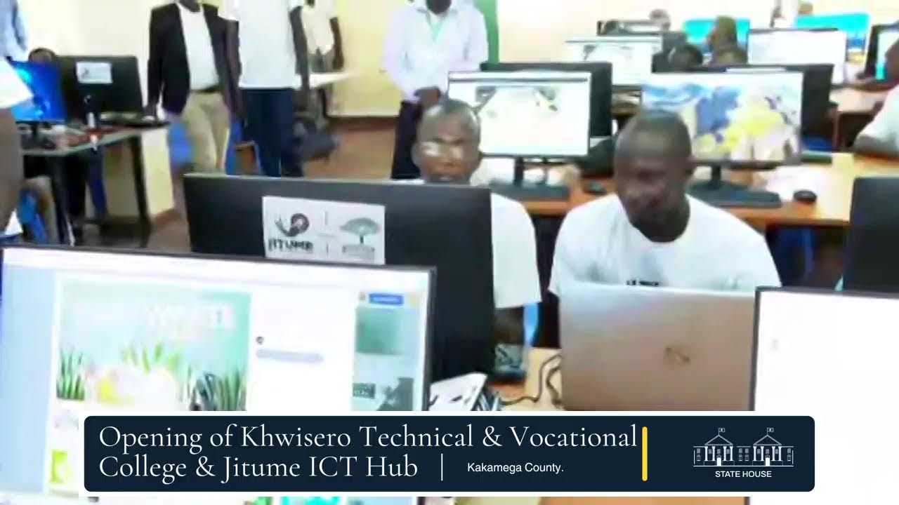 Official opening of Khwisero Technical and Vocational College and ...