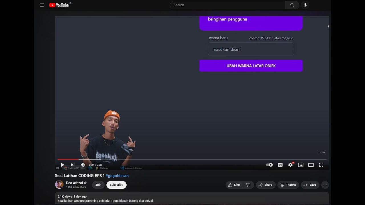 Nyelesain EPS 1 Ngoding nya Bang Dea nihh - YouTube