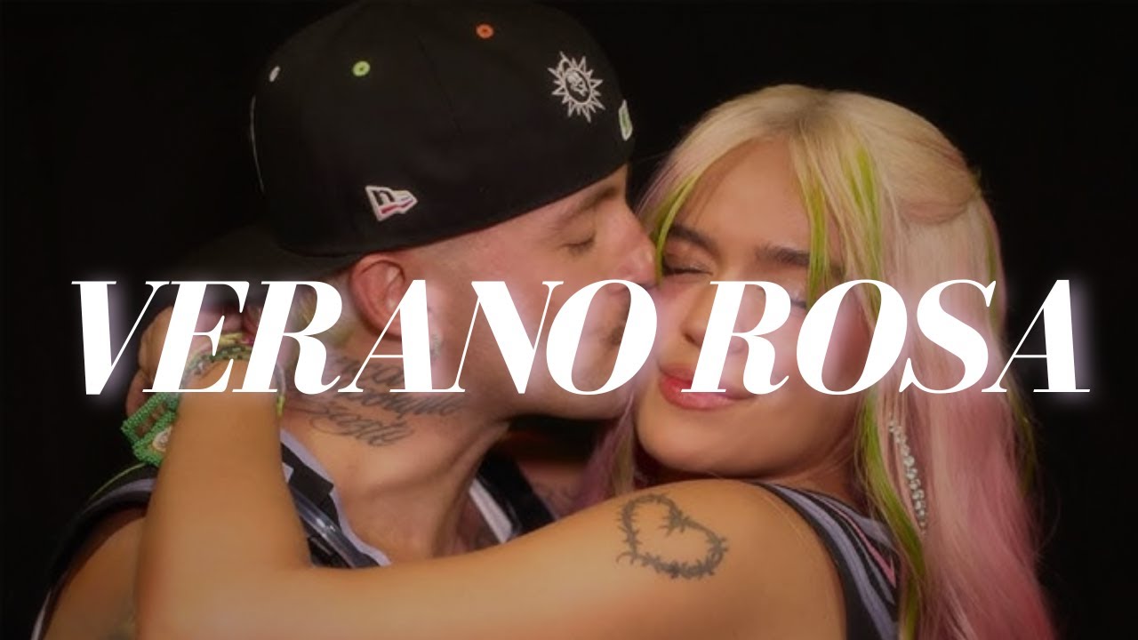 KAROL G, Feid - Verano Rosa (Letra/Lyrics) - YouTube