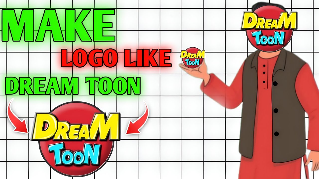 Make Logo Like Dream Toon || Dream Toon Ke Jaisa Logo Banaye || - YouTube