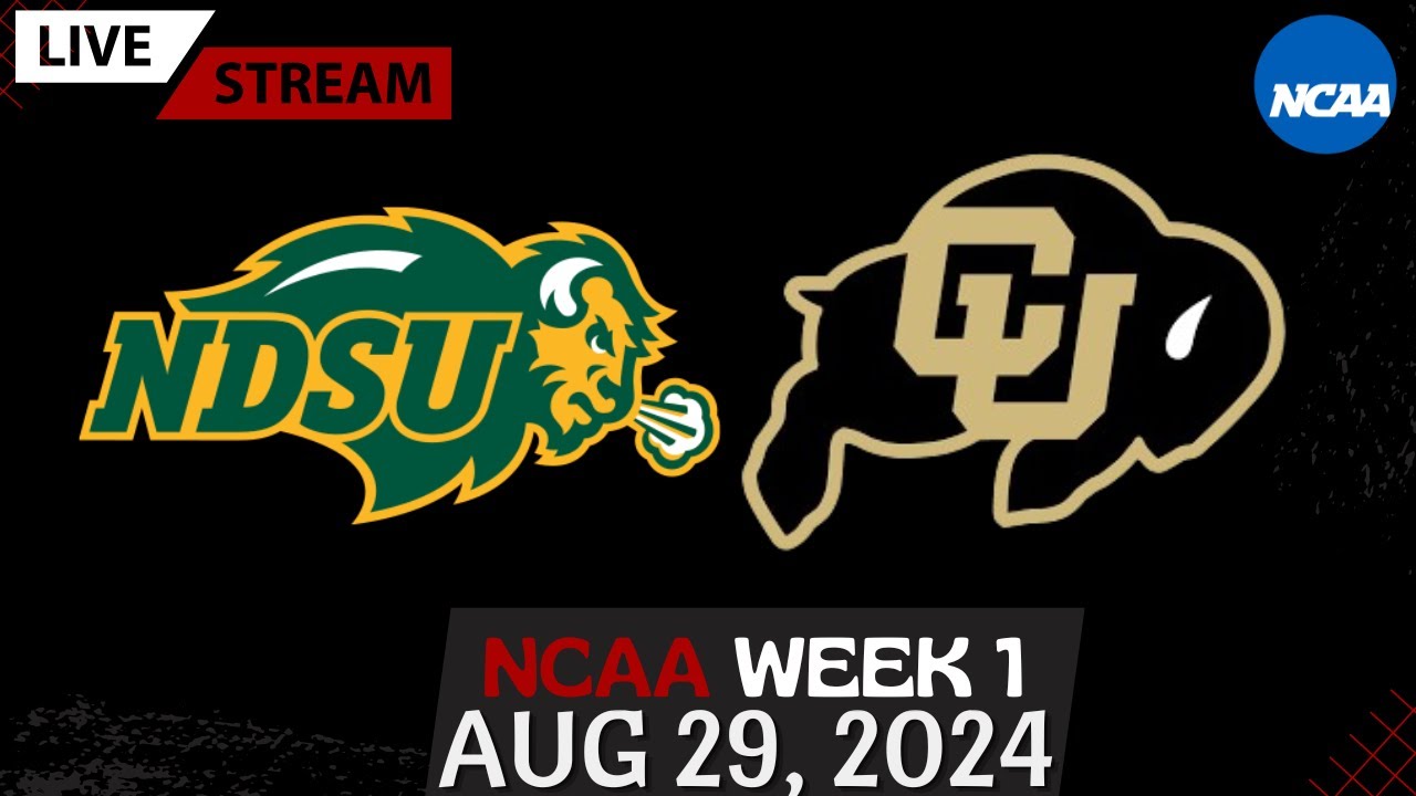 Deion Sanders's Colorado Buffaloes vs North Dakota State Bison Week 1 ...