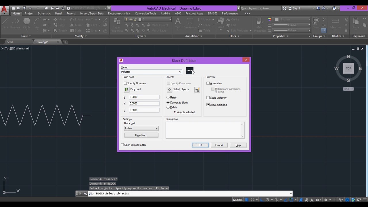How To Create Block In Autocad Electrical YouTube How To Create Block In Autocad Electrical YouTube