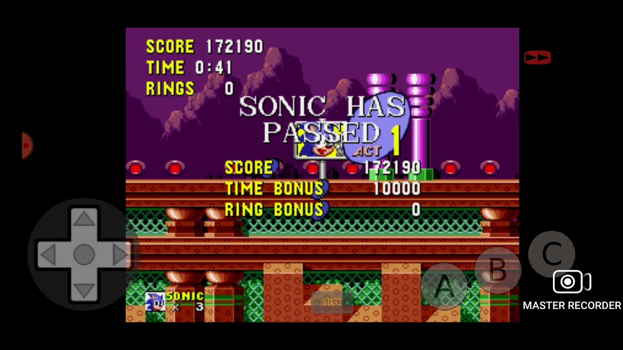 Sonic The Hedgehog (Genesis) Longplay - YouTube