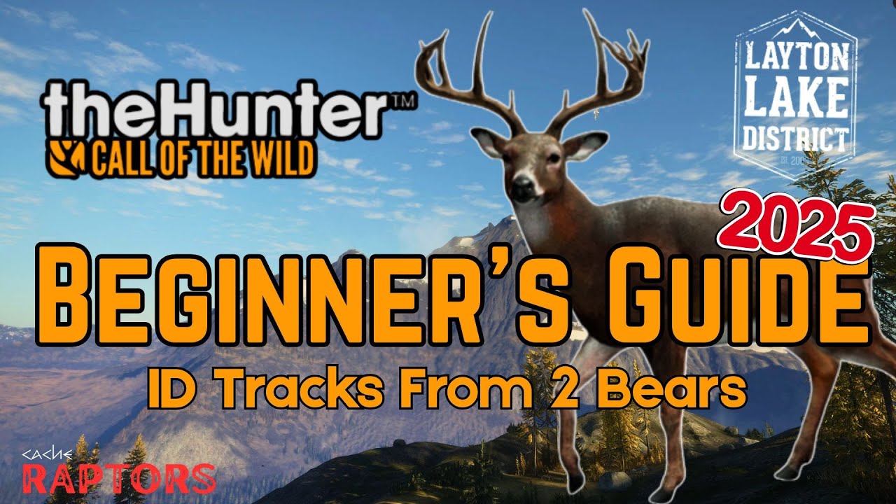 Call of the Wild Beginner's Guide Ep2 Mission: ID Tracks from 2 Bears ...
