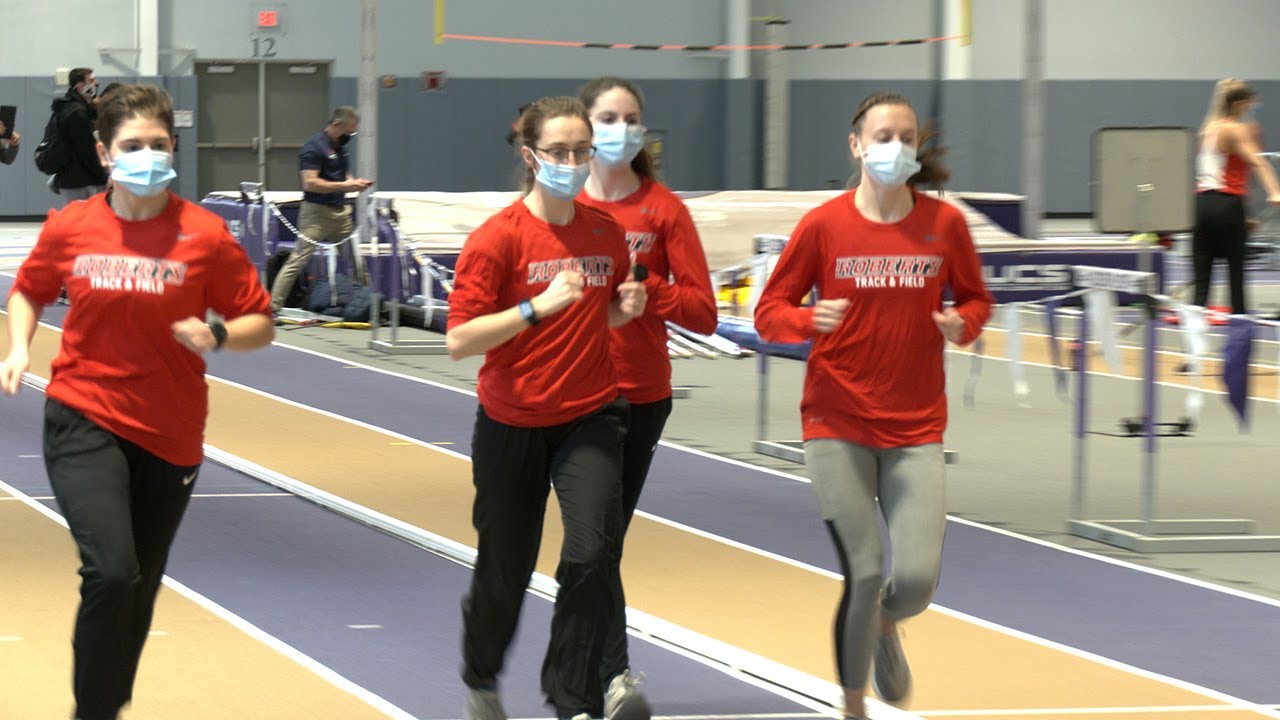 Roberts Wesleyan Track and Field at Nazareth College 2.20.21 - YouTube