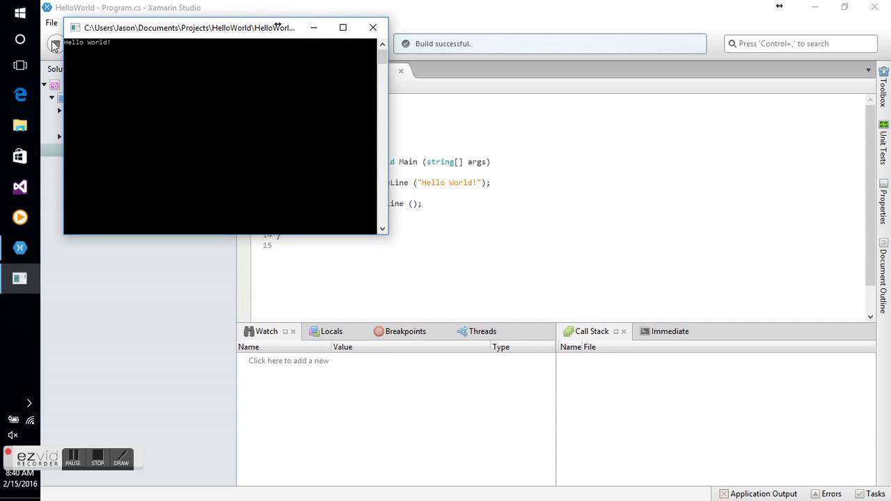 C# tutorial for Absolute Beginners Video #1 - YouTube