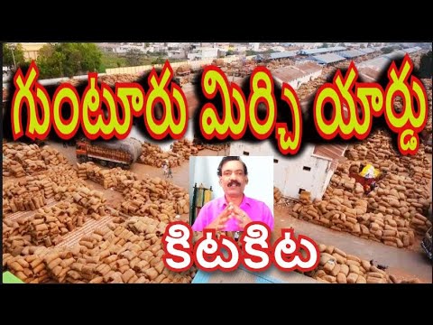 నిండిపోయిన గుంటూరు మిర్చి యార్డు Guntur Mirchi Market Report Teja ...