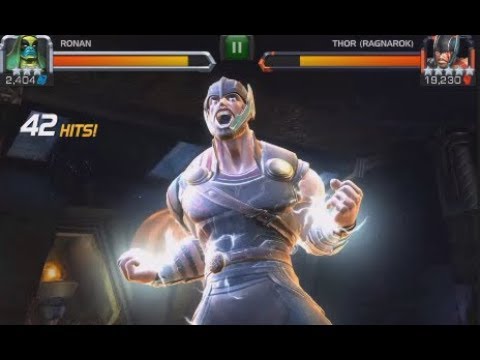 Marvel contest of champions Thor Ragnarok Review and gameplay!! - YouTube
