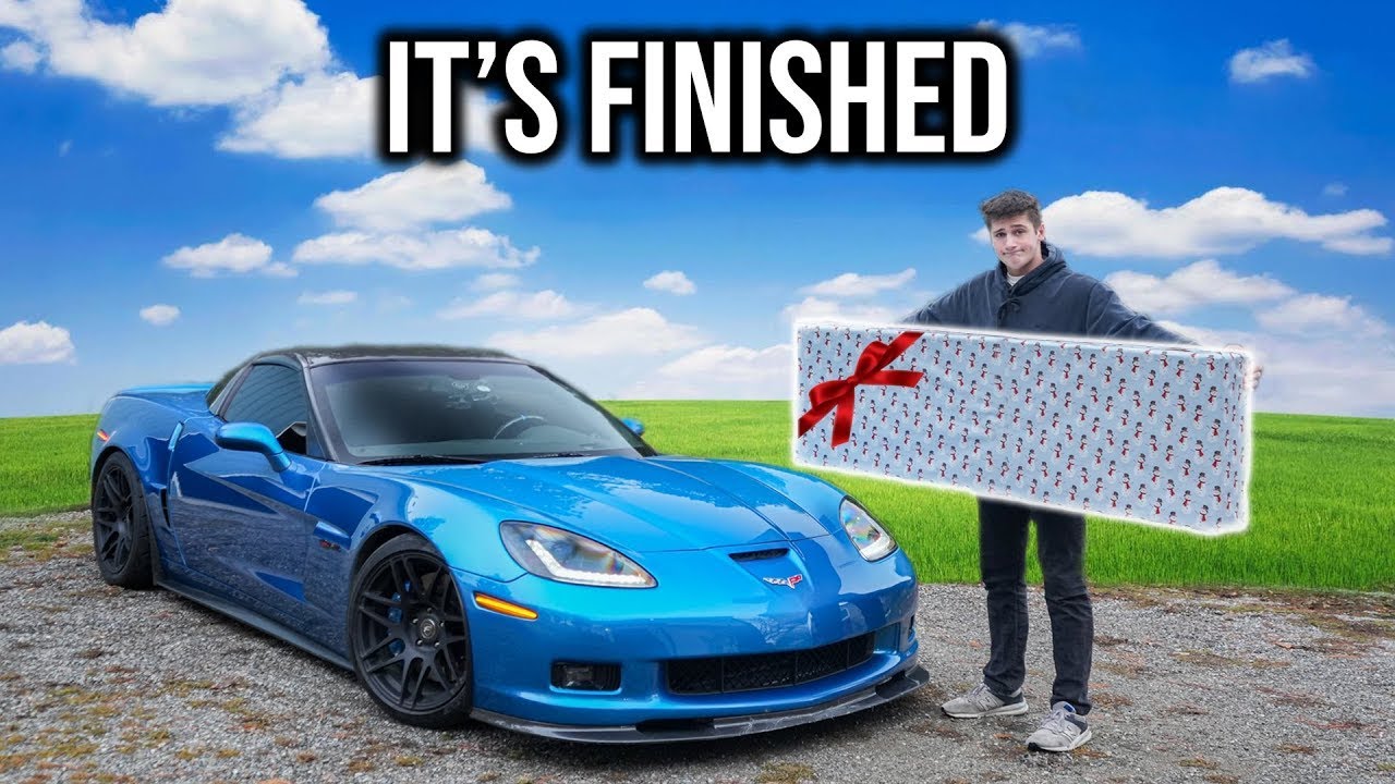 2005-13 Corvette C6 Rear Bumper Diffuser Installation EOS ft ...