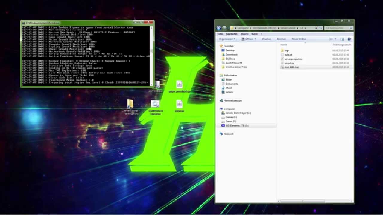 How To: Minecraft Server 1.7 Protocol Hack/1.8+ | FullHD | German ...
