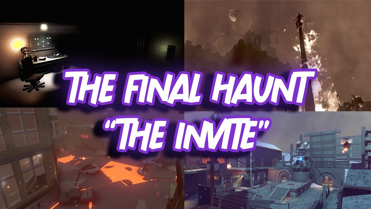 The Final Haunt "The Invite" Spooky Custom Game Trailer - YouTube