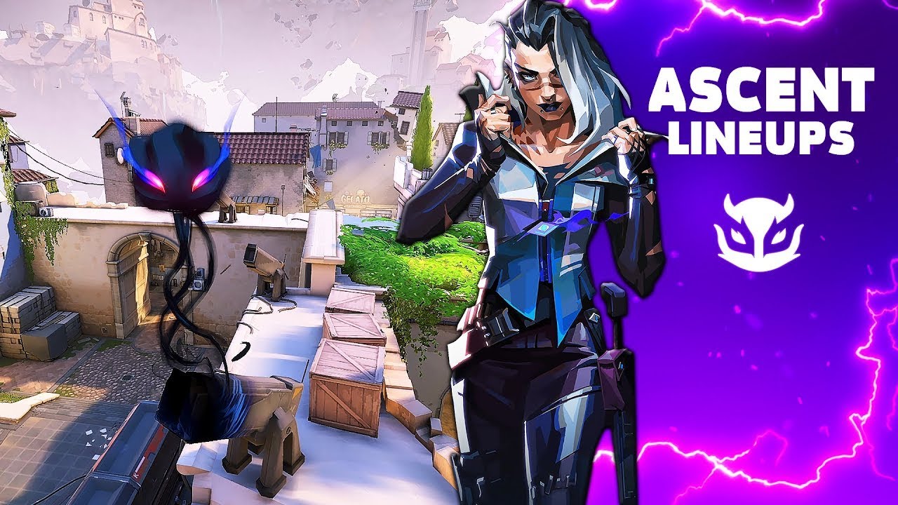 BEST Fade Lineups For Ascent both sites ! - Valorant Guide - YouTube