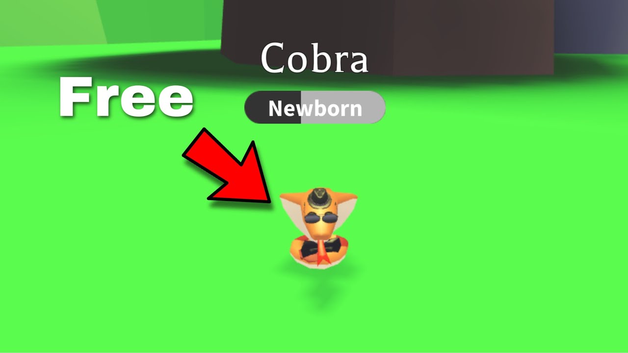 •Adopt Me• How to Get a FREE Cobra Snake! - YouTube