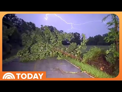 Storms Target South With Flood Threat and Possible Tornados