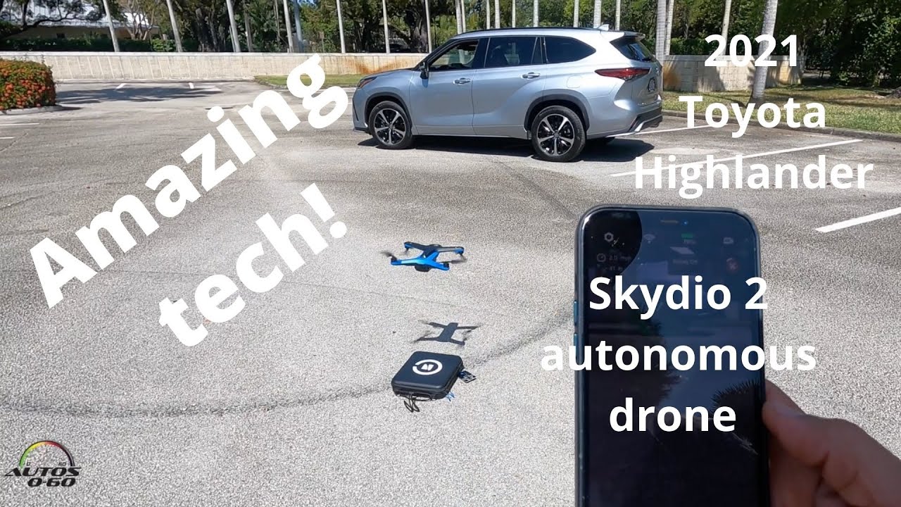 2021 Toyota Highlander XSE AWD from every angle with the Skydio 2 ...