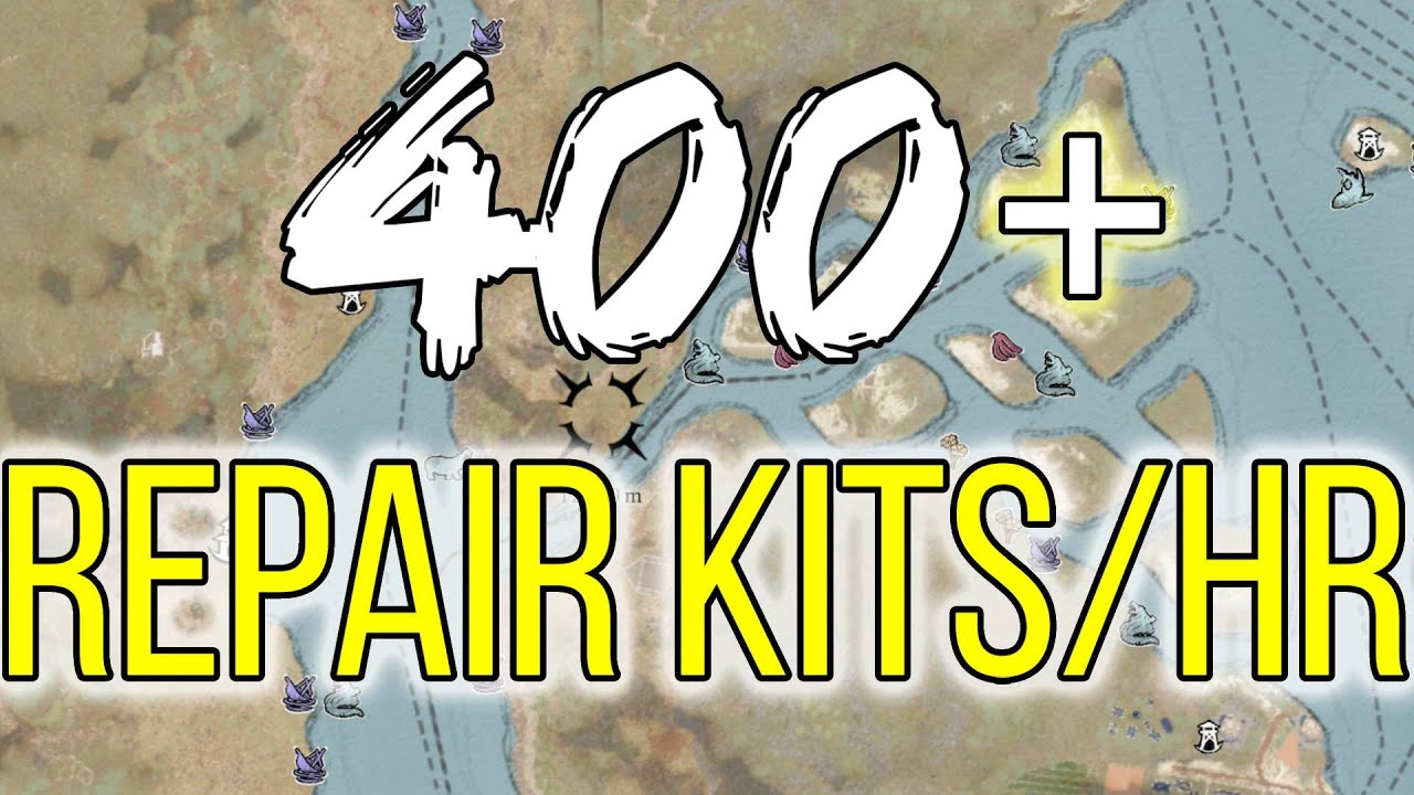 Skull and Bones Repair Kit Farm - YouTube