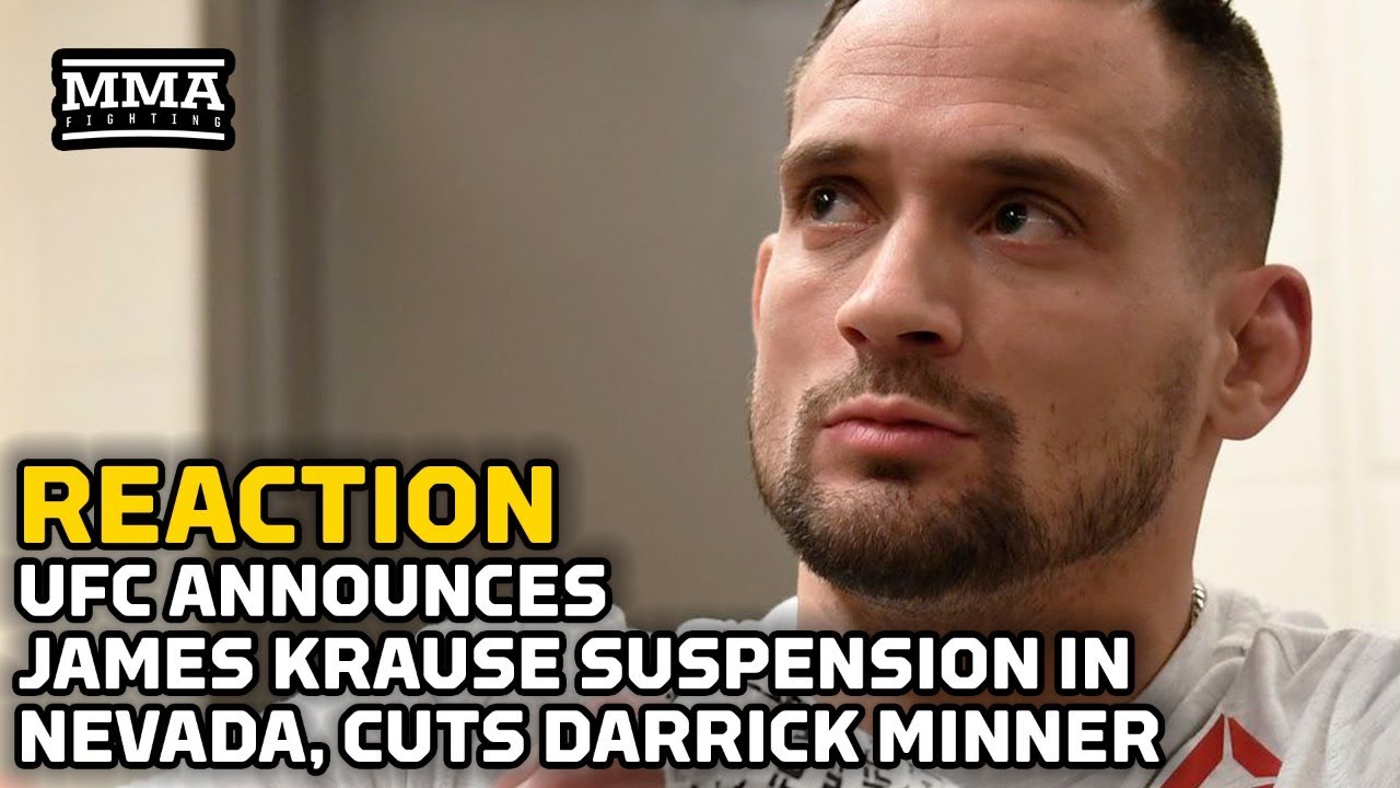 Reaction: UFC Announces James Krause Suspension in Nevada, Cuts Darrick ...