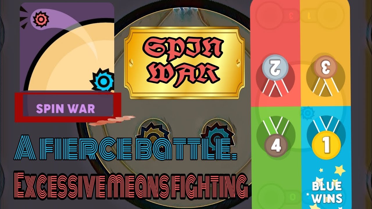 SPIN WAR. A Fierce Battle. @spineroryt @ZIKRAN_GAMER_BD - YouTube