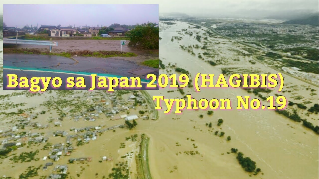 TYPHOON SA JAPAN 2019 (HAGIBIS TYPHOON NO.19)| UPDATE SA LUGAR NAMIN ...