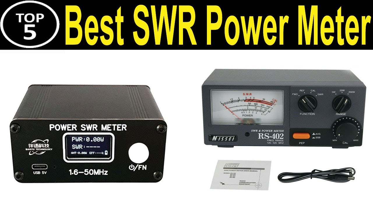 TOP 5 BEST SWR Power Meter Review 2023 - YouTube
