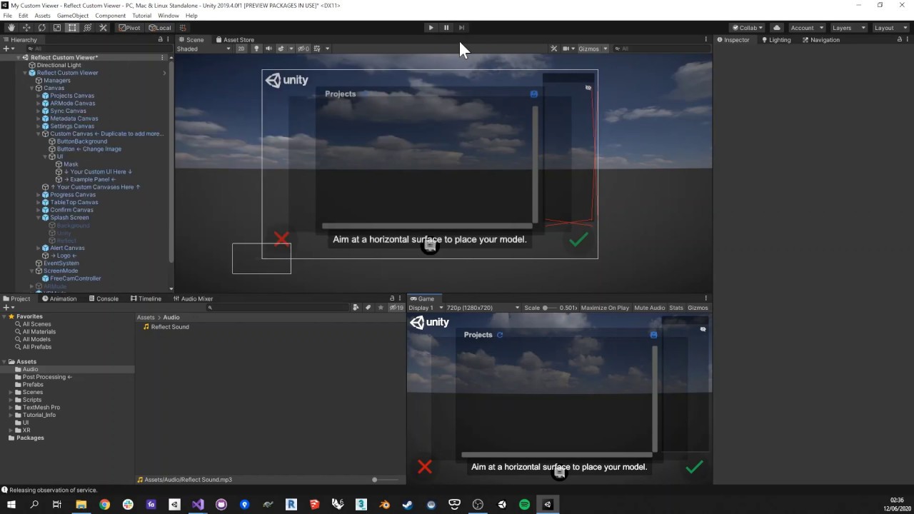Reflect Custom Viewer Template Youtube