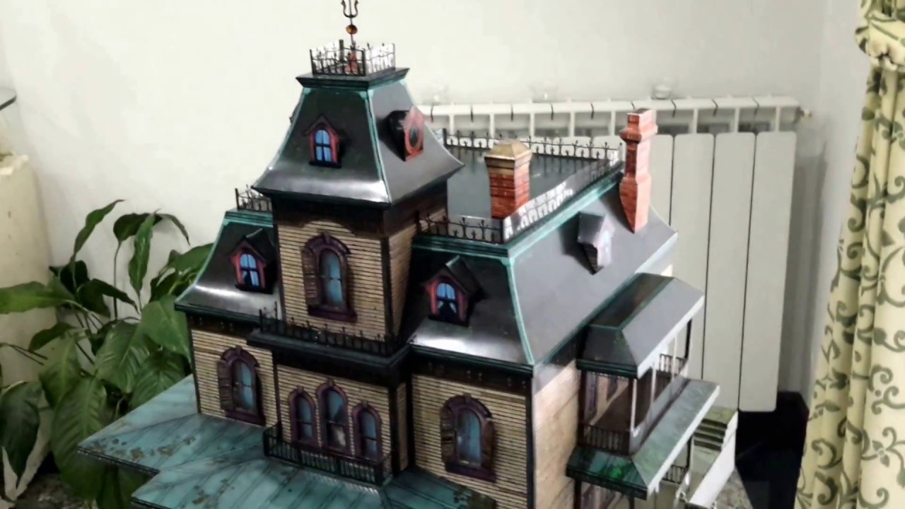 Phantom Manor Paper Model - YouTube