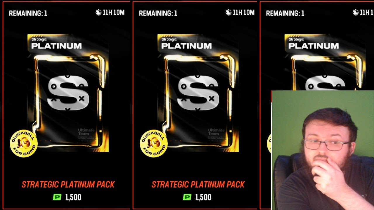 SO I DOUBLED DOWN ON THE STRATEGIC PLATINUM PACKS!!|........MADDEN 25 ...