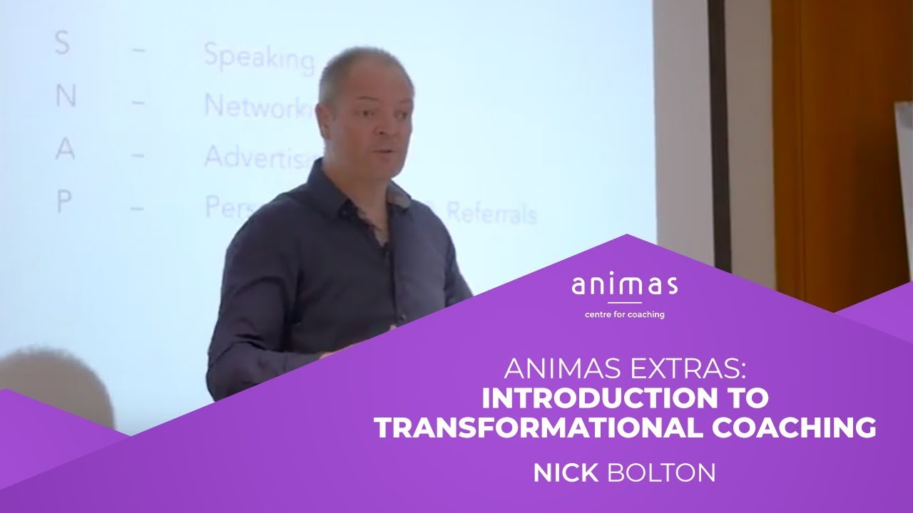 3.8 Animas Extras - Introduction to Transformational Coaching - YouTube