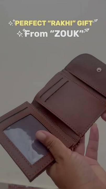 Zouk bags raksha bandhan gifting rakhi siblings - YouTube