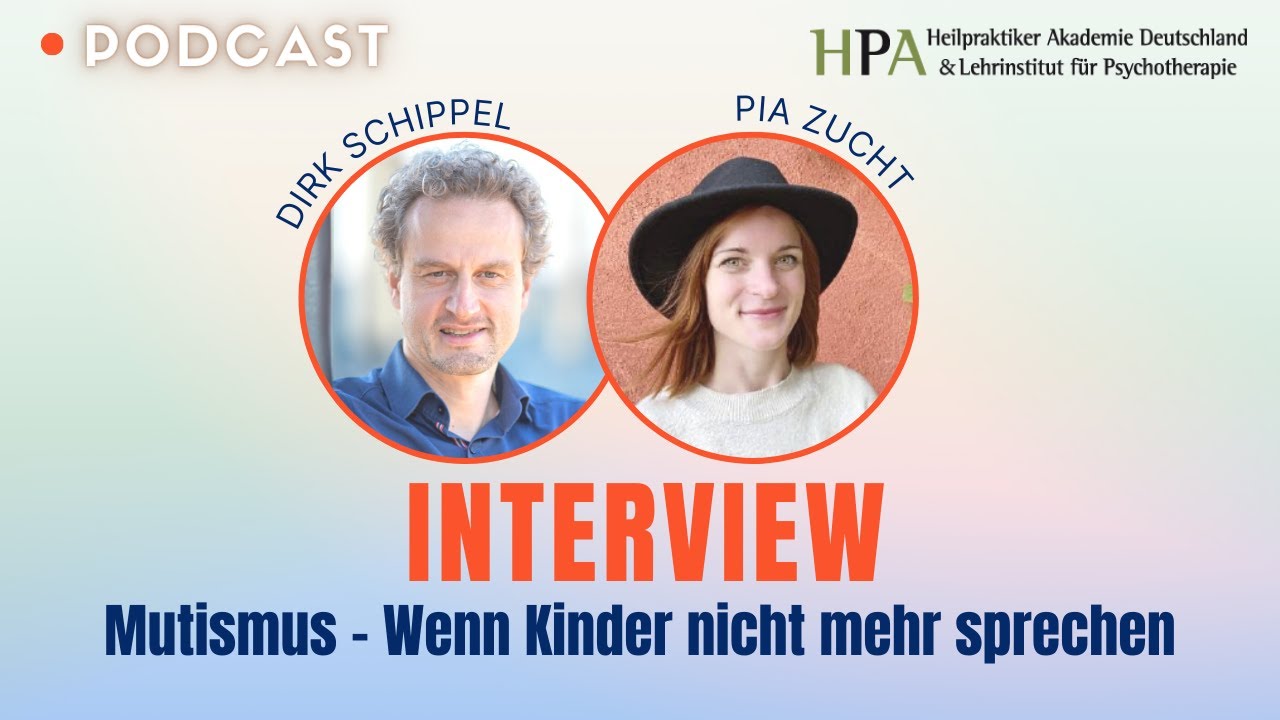 Mutismus - Wenn Kinder nicht mehr sprechen (Interview mit Pia Zucht) - YouTube