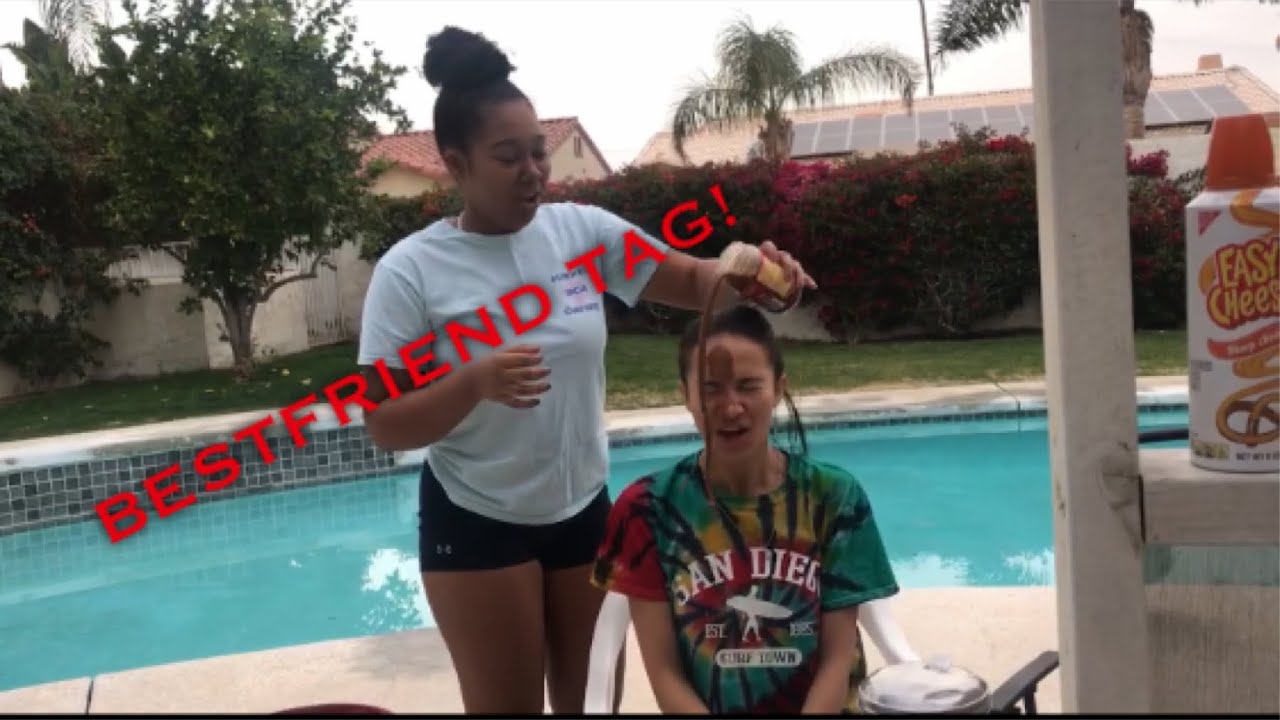 MESSY BEST-FRIEND TAG! - YouTube