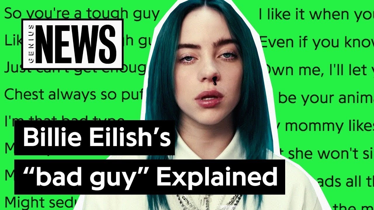Billie Eilish - bad guy (2019 / 1 HOUR * ENG / ESP LYRICS * LOOP) - YouTube