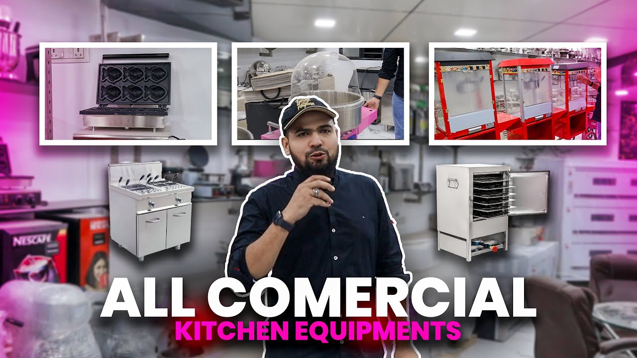 THE ULTIMATE HUGE COMMERCIAL KITCHEN EQUIPMENTS🚀🤝 | सभी प्रकार के किचन ...