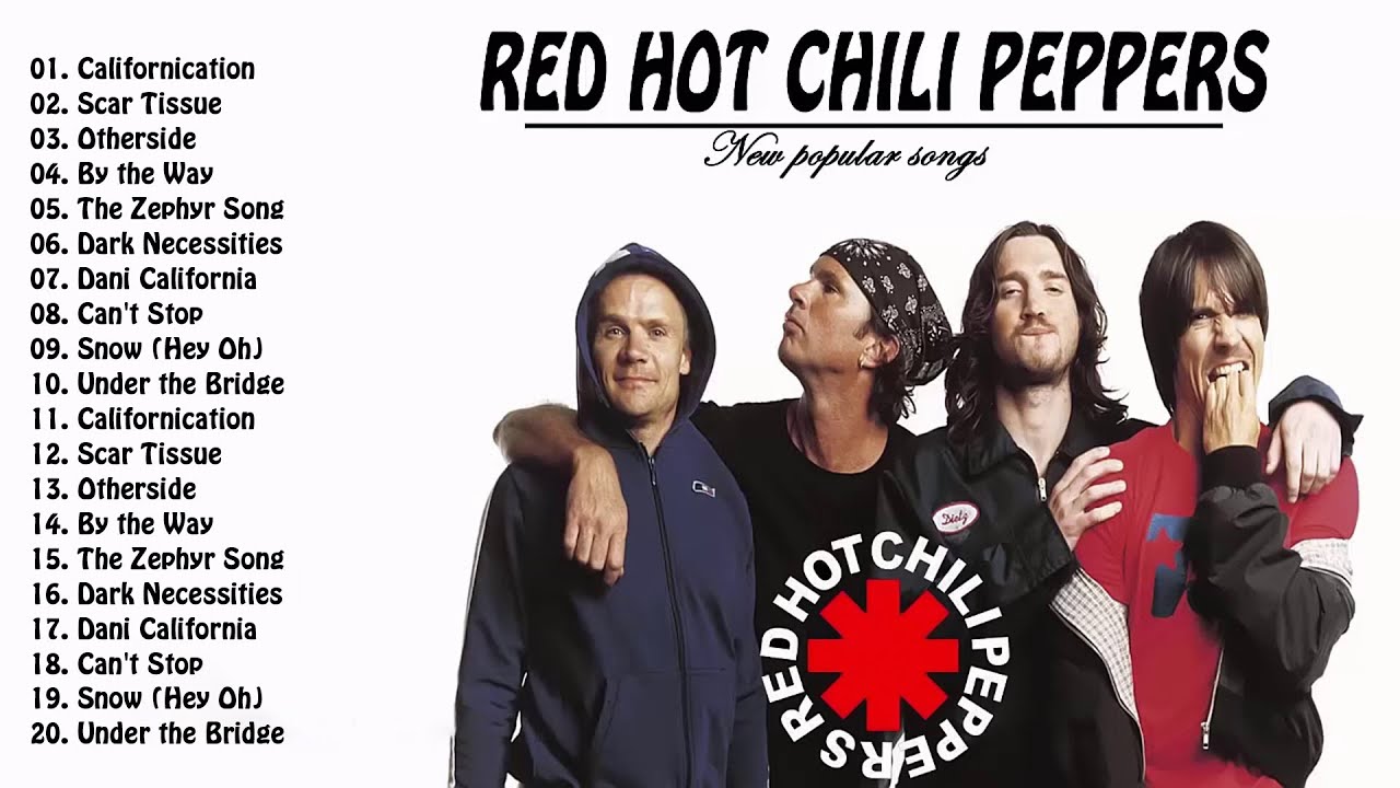 Red Hot Chili Peppers Best Songs 🔥 Red Hot Chili Peppers Greatest Hits ...