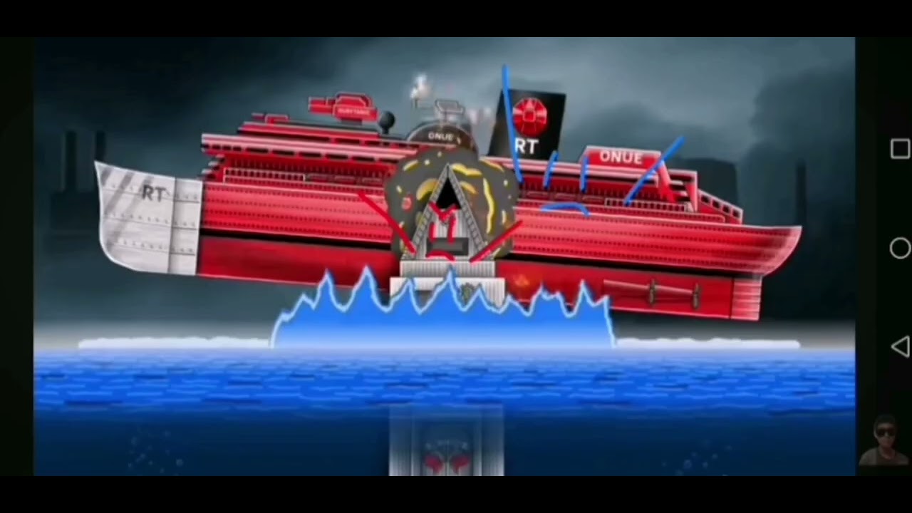 Ships in bfdi: sharcktanic almost destroyed rubytanic - YouTube