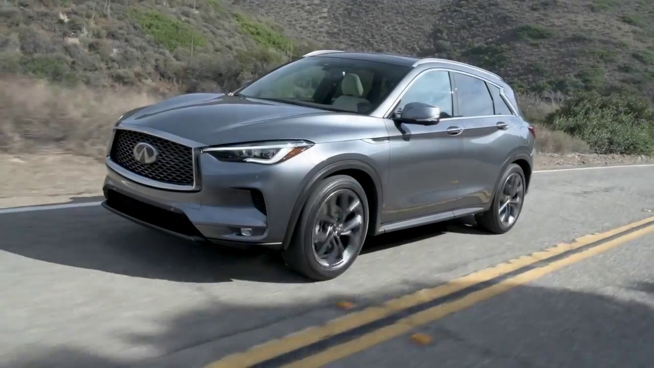 2019 Infiniti QX50 Driving Video in Grey - YouTube