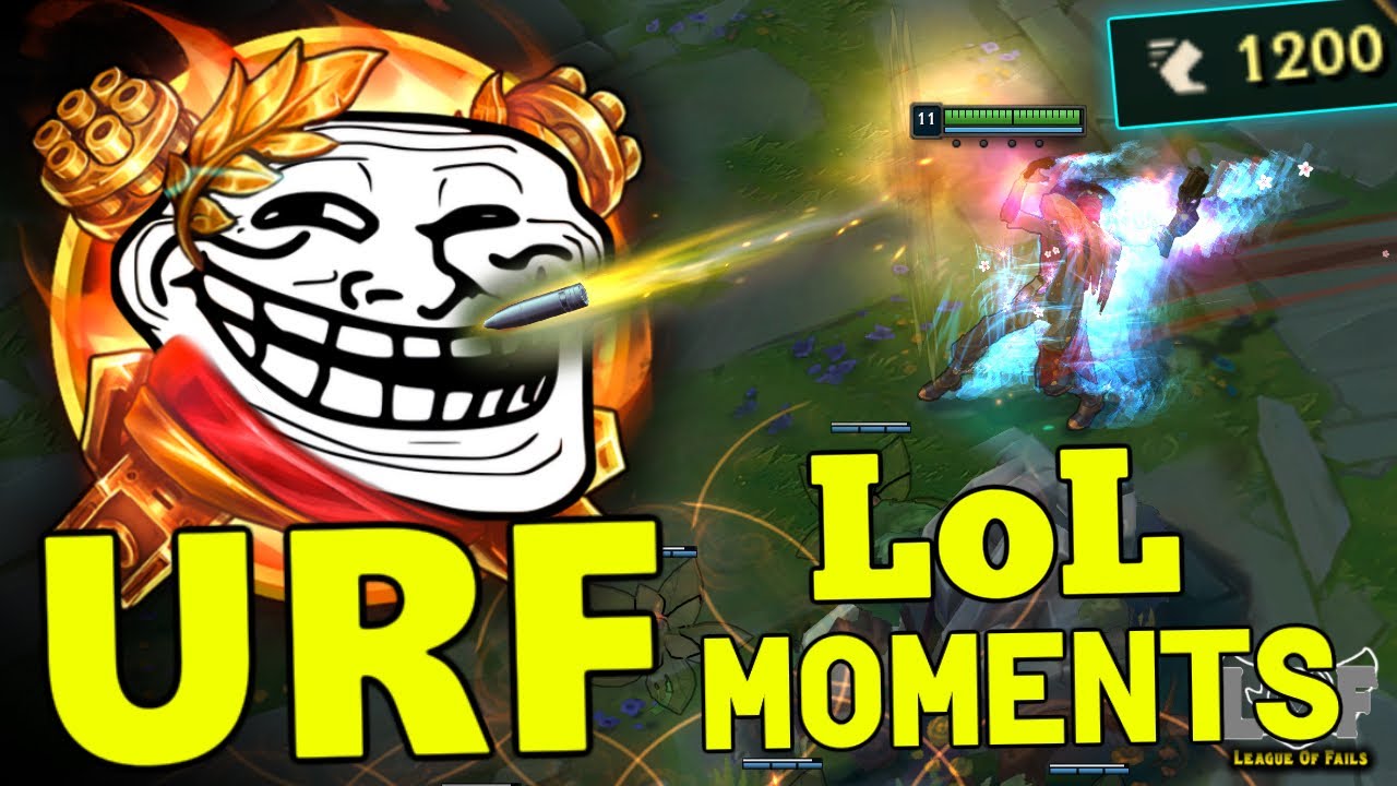 URF LoL Moments - ARUF League of Legends - YouTube