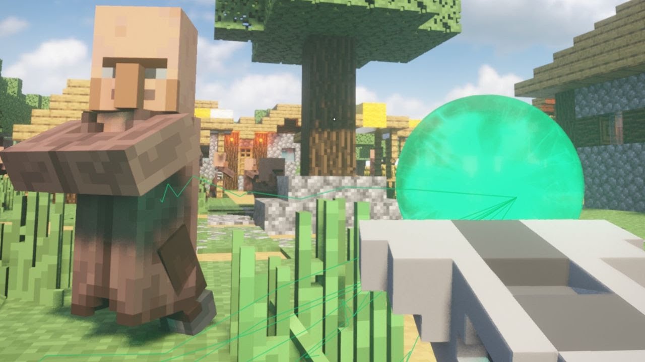 BFG Gun in Realistic MINECRAFT Village in TEARDOWN - YouTube