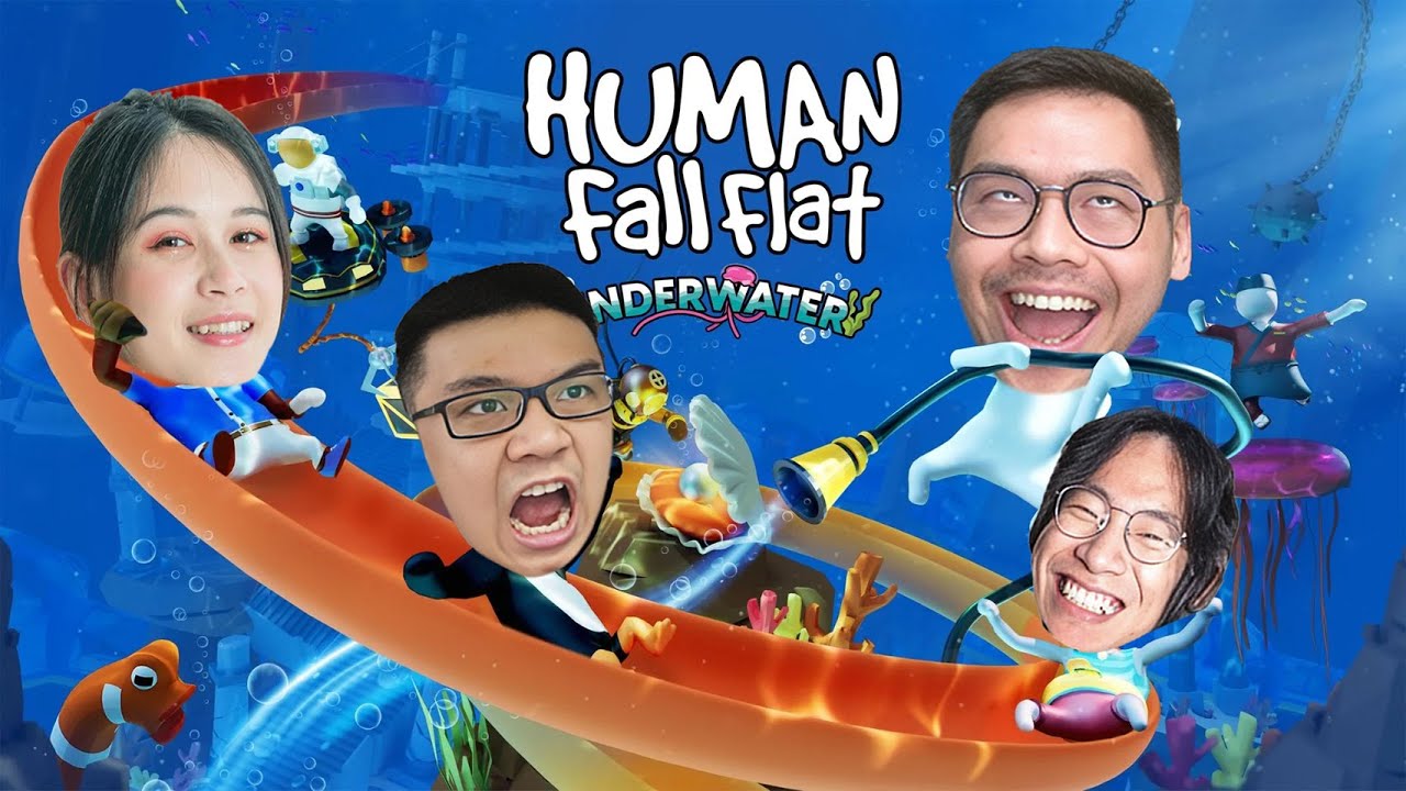 GAME LETOY MAP BARU CUCURUTUT KOMPAK BANGET GOKIL! WKWKWKWK (Human Fall ...