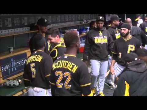 Pittsburgh Pirates - Dugout Dancing - YouTube